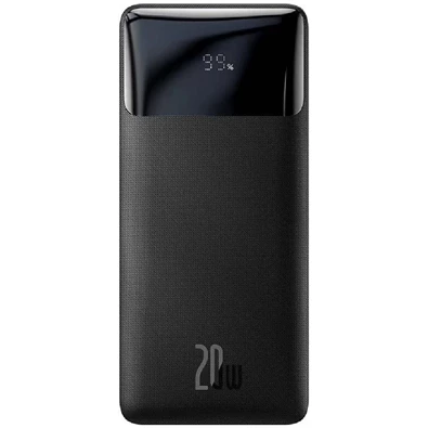 Baseus Bipow 20000mAh digitális kijelzős fekete power bank - Office ...