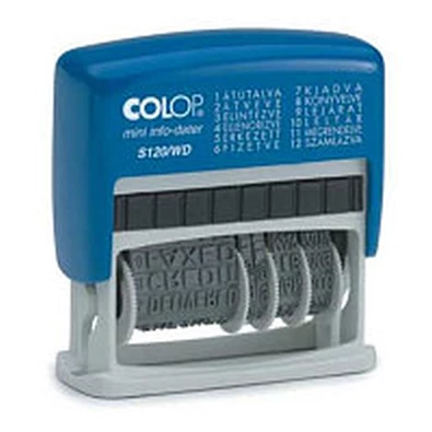 Colop S 120/WD dátumos szóbélyegző BL - Office Depot - Papír, írószer ...
