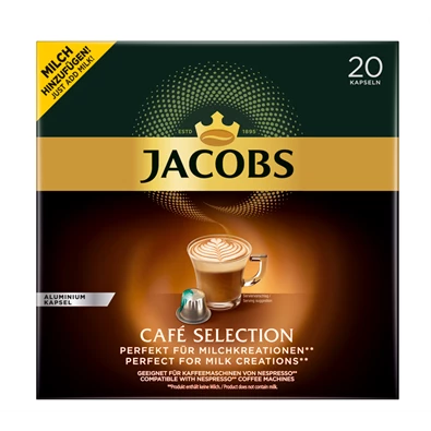 Douwe Egberts Jacobs Café Selection 20db kávékapszula - Office Depot ...