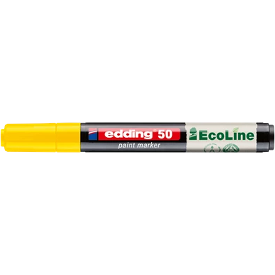 Edding 50 EcoLine D10 sárga lakkmarker - Office Depot - Papír, írószer ...