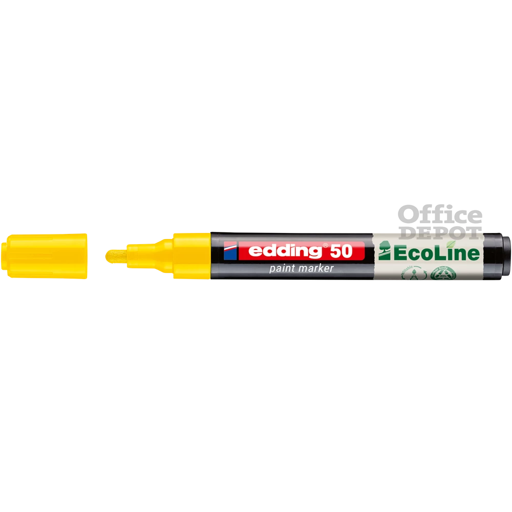 Edding 50 EcoLine D10 sárga lakkmarker - Office Depot - Papír, írószer ...