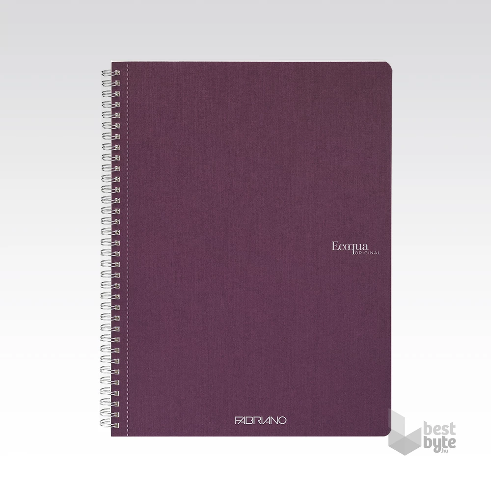Fabriano Ecoqua A4 70lapos lila kockás spirálfüzet - Office Depot ...