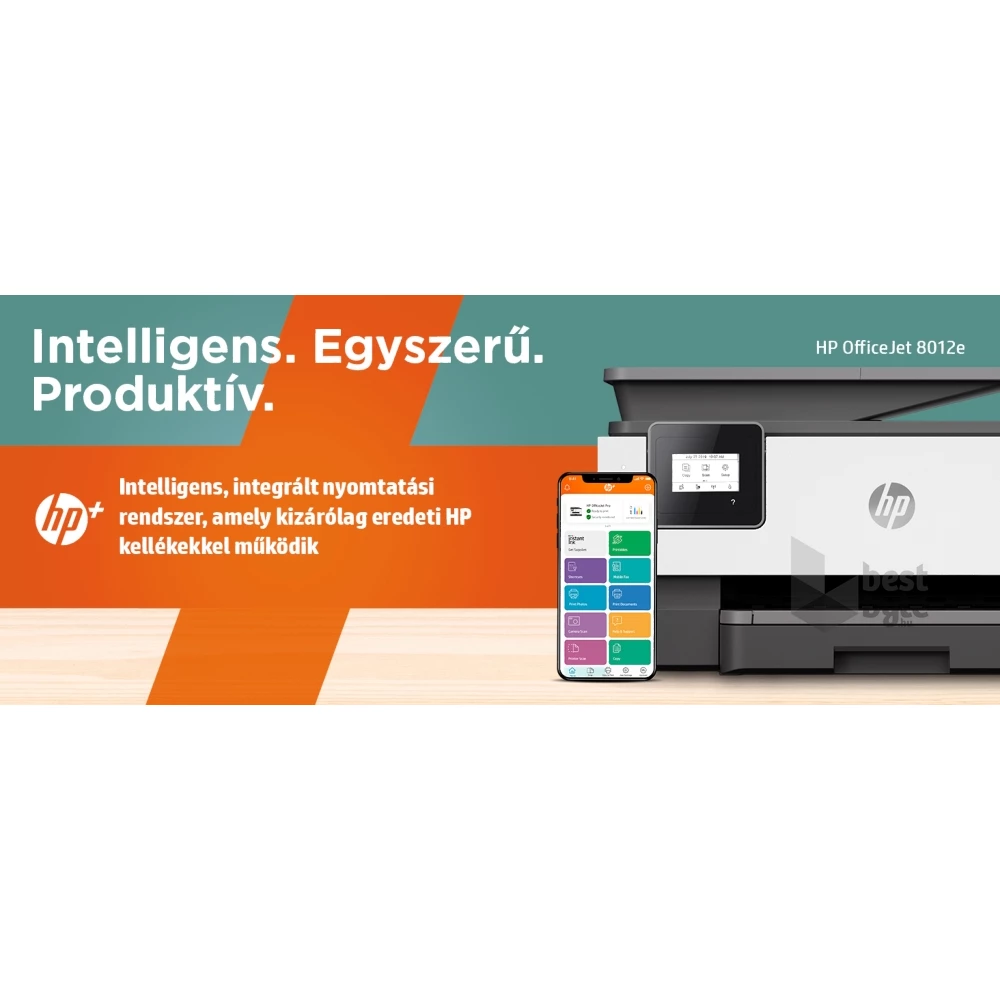 HP OfficeJet 8012E All-in-One multifunkciós tintasugaras Instant Ink ...