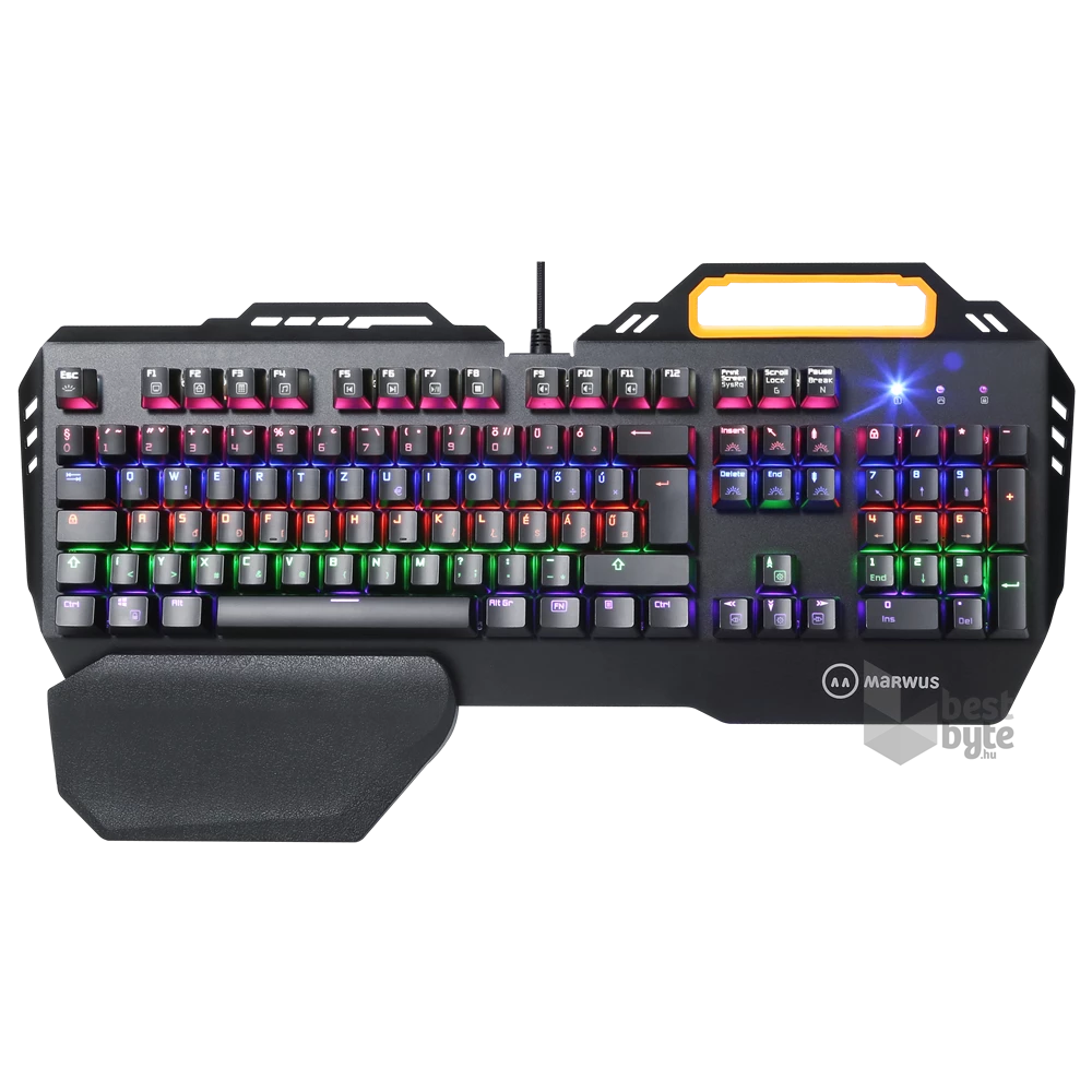 Marwus GK110 RGB (Blue Switch) HUN mechanikus gamer billentyűzet ...
