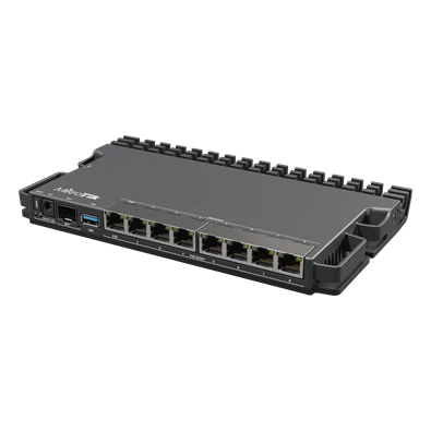 MikroTik RB5009UPR+S+IN 1x2.5GbE PoE LAN 7xGbE PoE LAN 1xSFP+ port ...