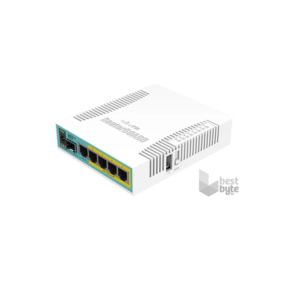 MikroTik hEX PoE RB960PGS L4 128MB 5x GbE PoE port router - Office ...