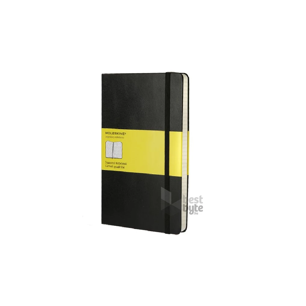 Moleskine Large 240lapos kockás fekete jegyzetfüzet - Office Depot ...