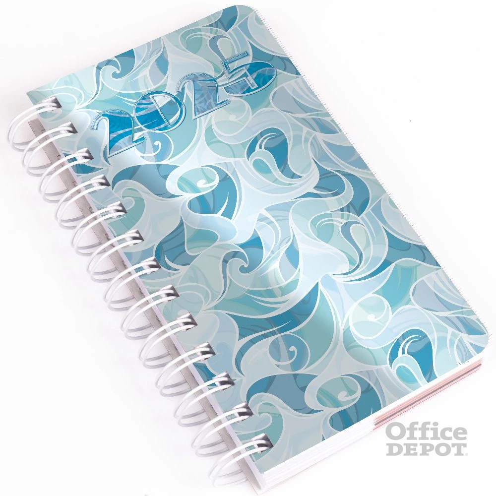 Realsystem 2025 SP5 8721-56 absztrakt napi beosztású spirálos ...