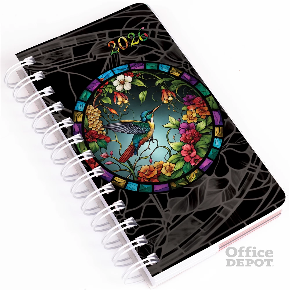 Realsystem 2026 SP5 8721-57 kolibri napi beosztású spirálos zsebnaptár ...