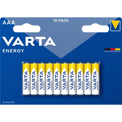 Varta 4103229491 Energy AAA (LR03) alkáli mikro ceruza elem 10db/bliszter - Office Depot - Papír ...